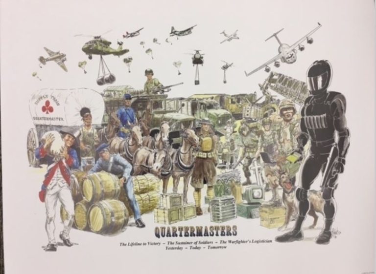 Quartermaster Print - Association of Quartermasters